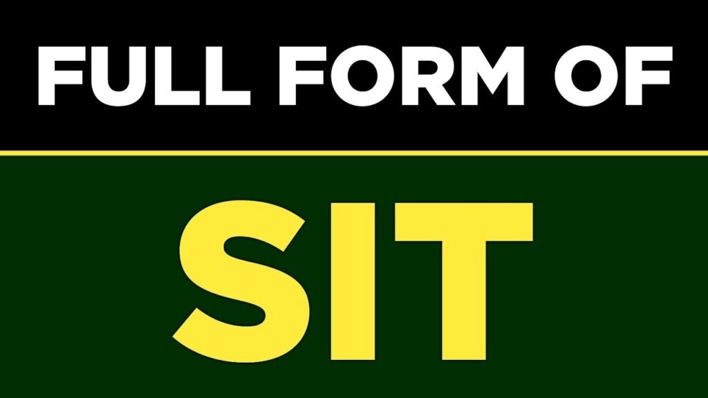 SIT Full Form || full form of sit - Edutwitt.com